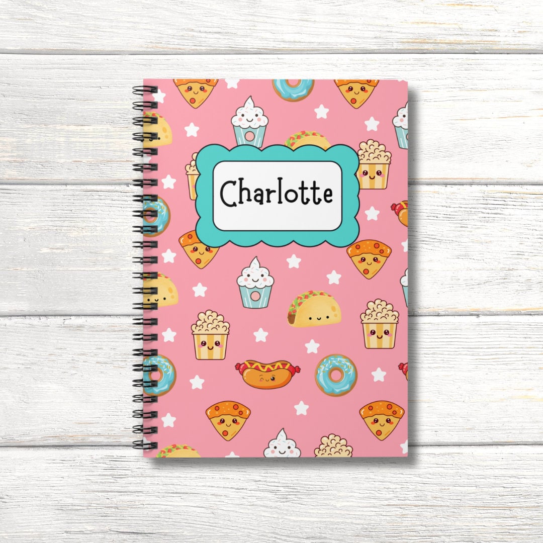 Cute Kids Notebook, Cute Kids Journal, Personalized Notebook, Kids ...