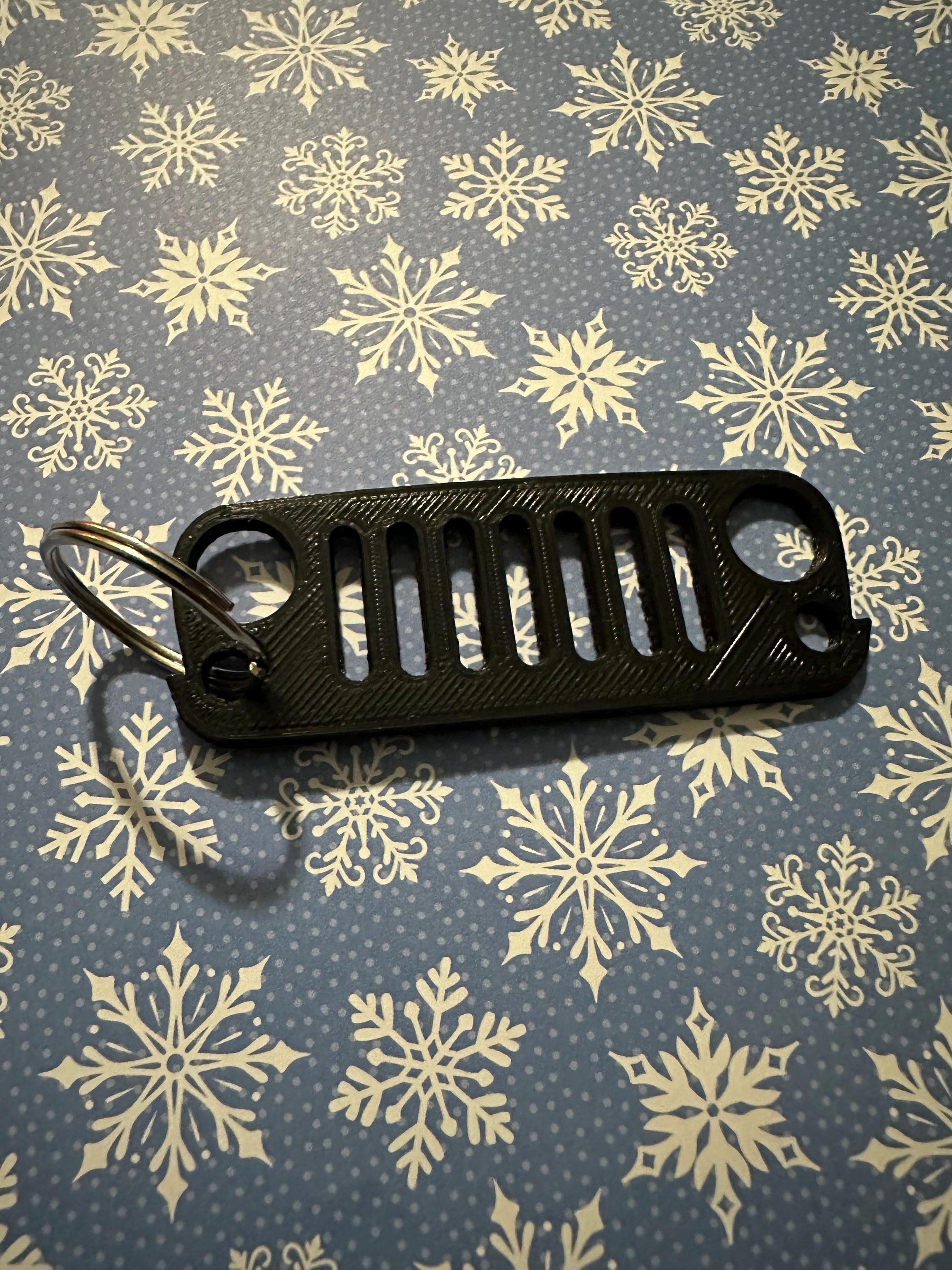 Jeep Grill Keychain - Etsy
