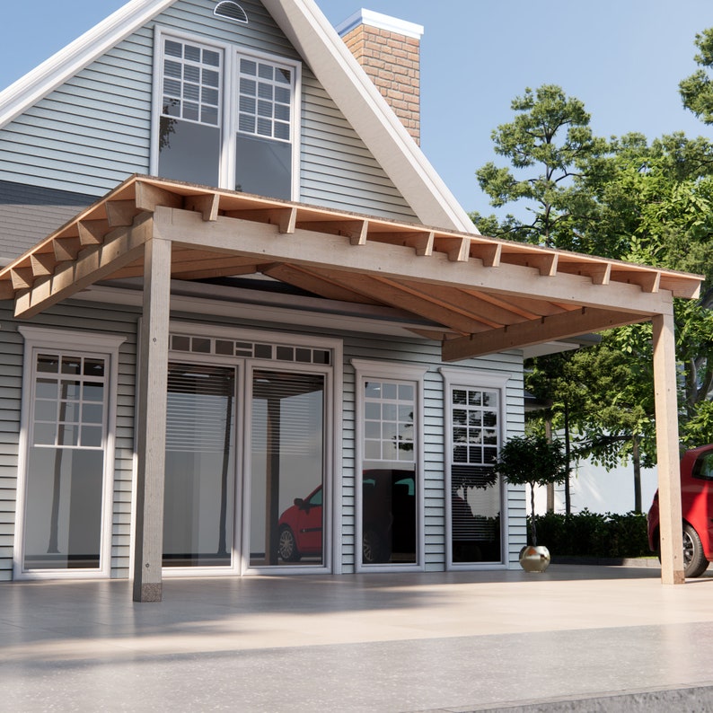 Build Your Own Porch: Easy-to-follow DIY Plan With Cutting List ...