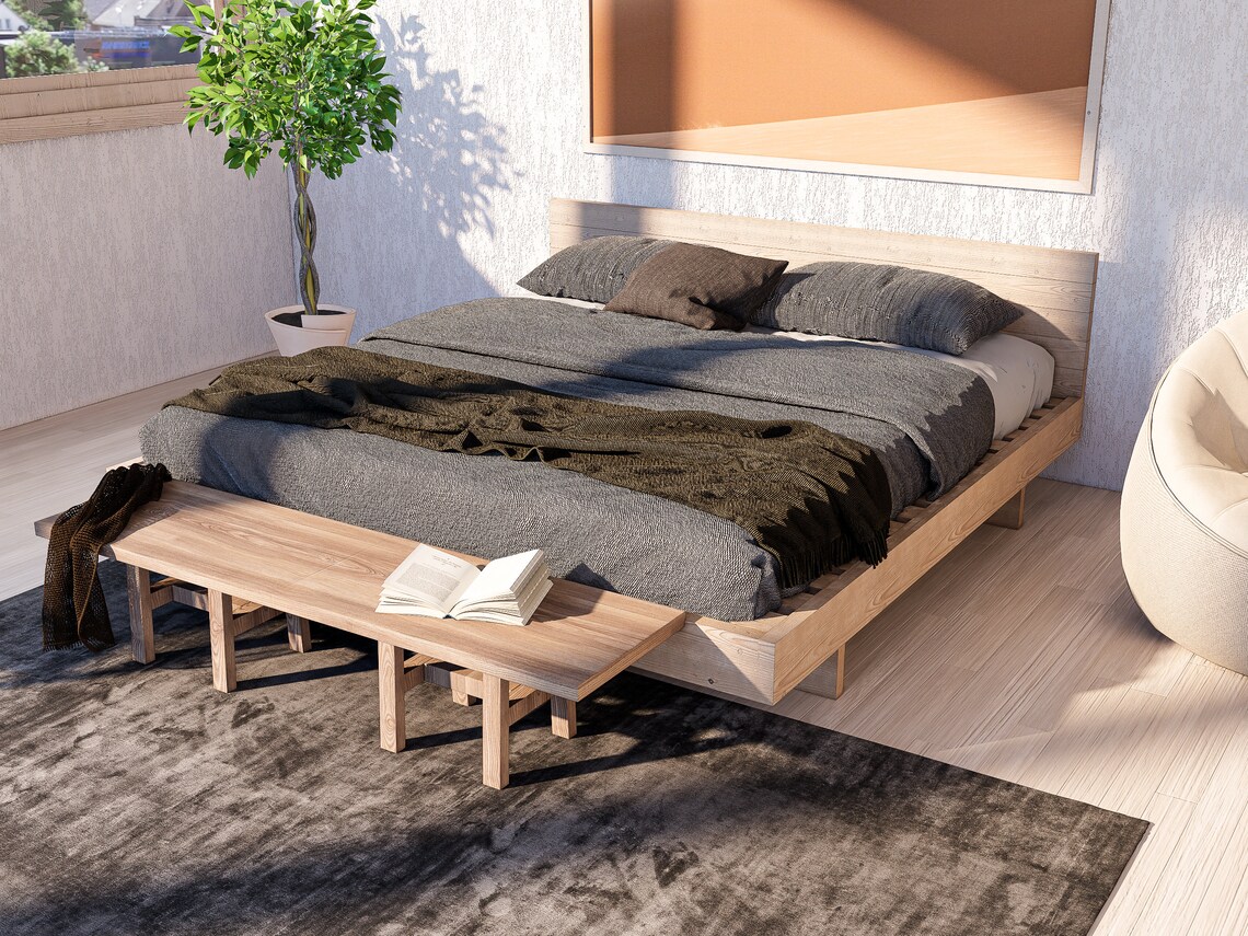 How to Build a Floating King Size Bed With Storage - Woodworking Plan ...