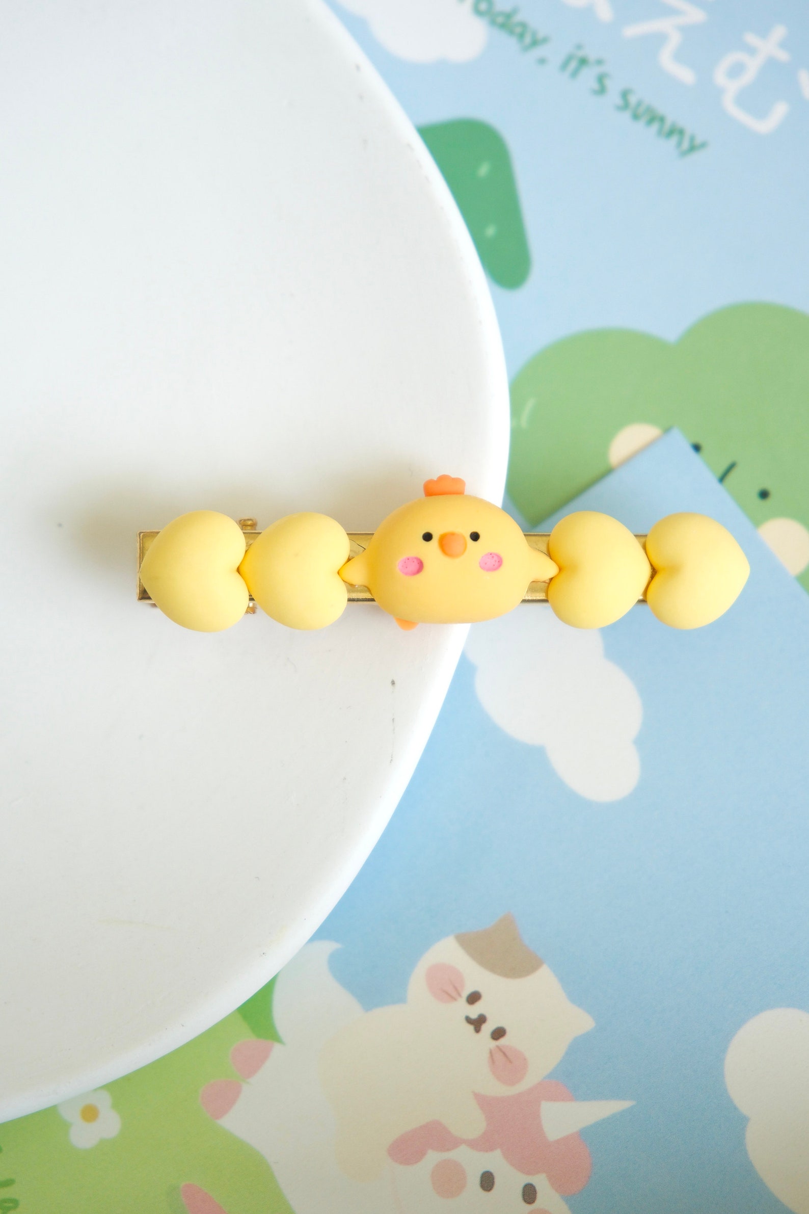 Handmade Resin Alligator Hair Clip - Cute Cartoon Animal Barrette ...