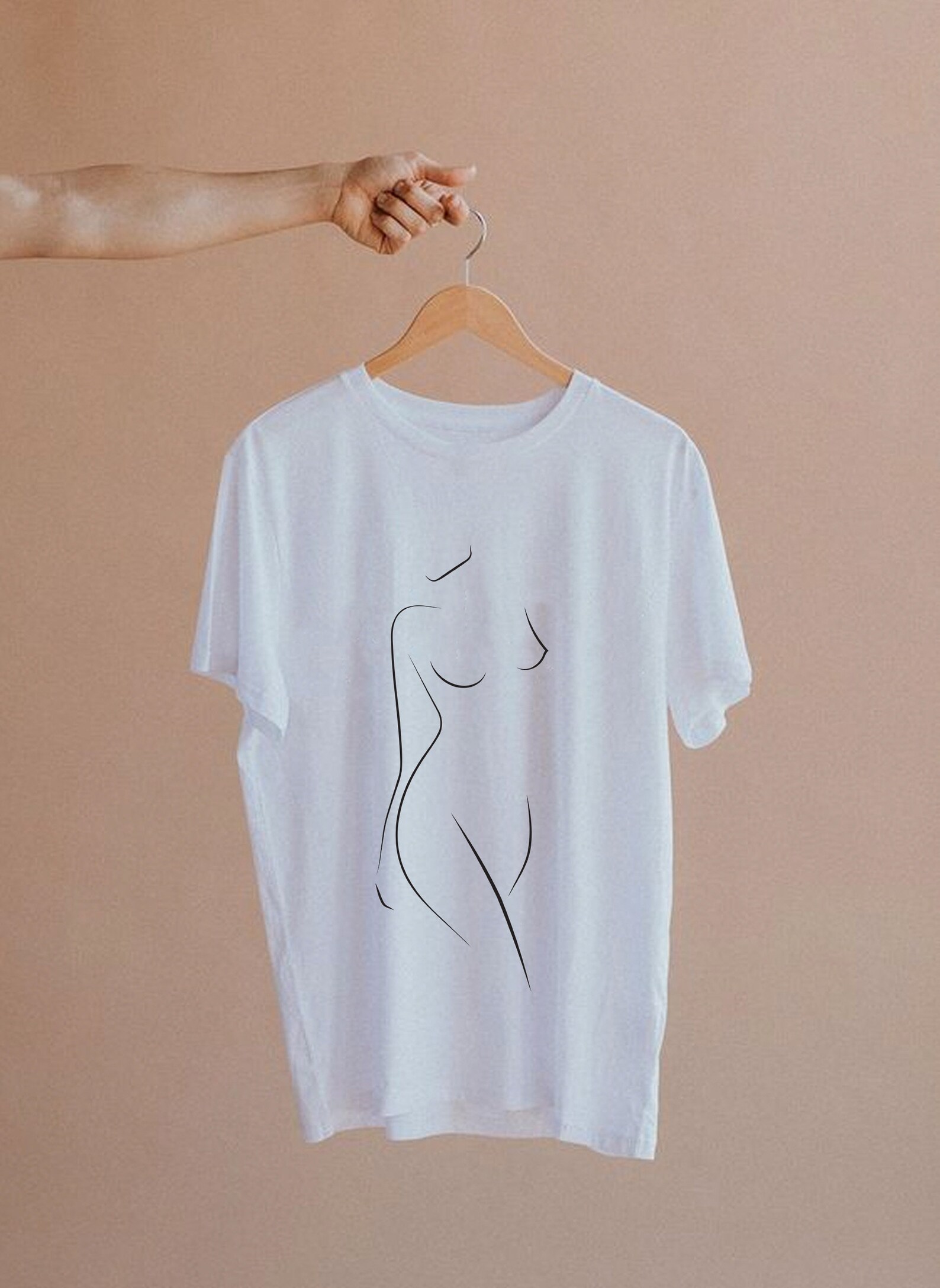 Female Body Line Art Png Svg, Woman Body, Feminine Line Art, Wall Art ...