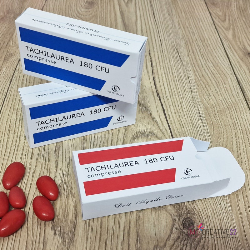 Scatole farmaco bomboniera - Etsy Italia
