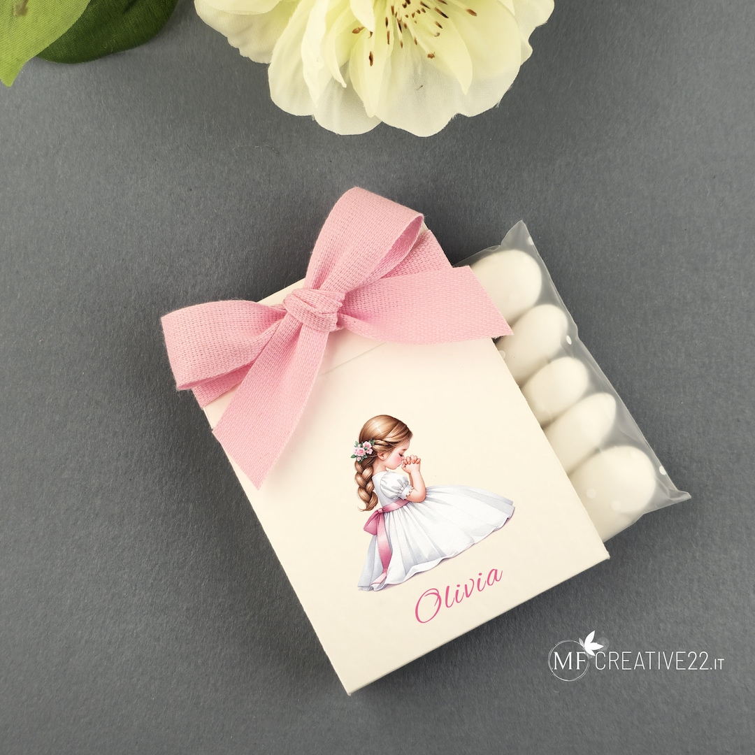Personalized Communion Confetti Holder, Favor for Communion ...