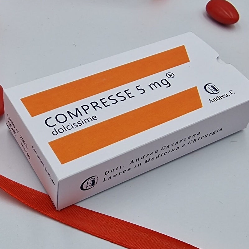 Scatole farmaco bomboniera - Etsy Italia