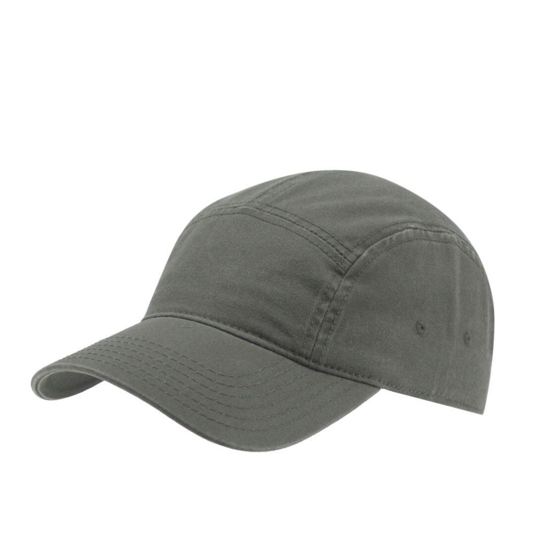 Unstructured Soft Crown Washed Cotton Twill Five-panel Adjustable ...