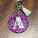Glitter Keychains L Personalized Keychains L Backpack Keychain L ...