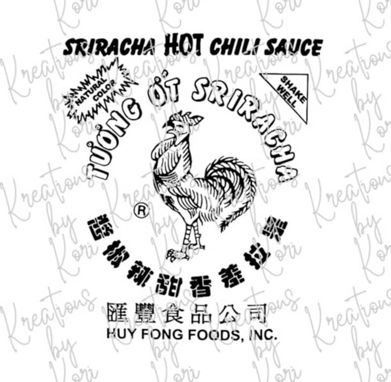 Sriracha Png - Etsy