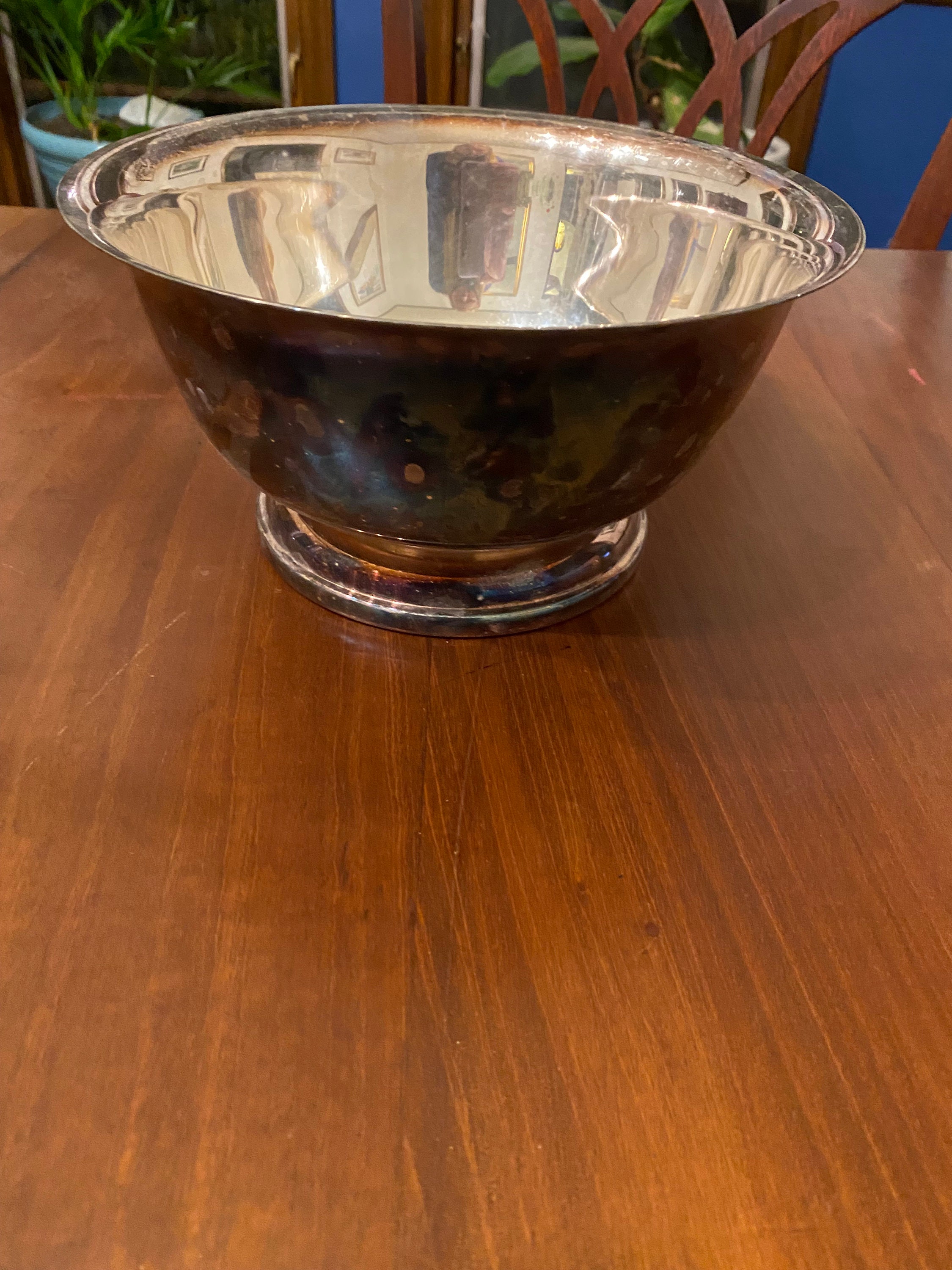 Paul Revere Reproduction Silver Plate Bowl - Etsy