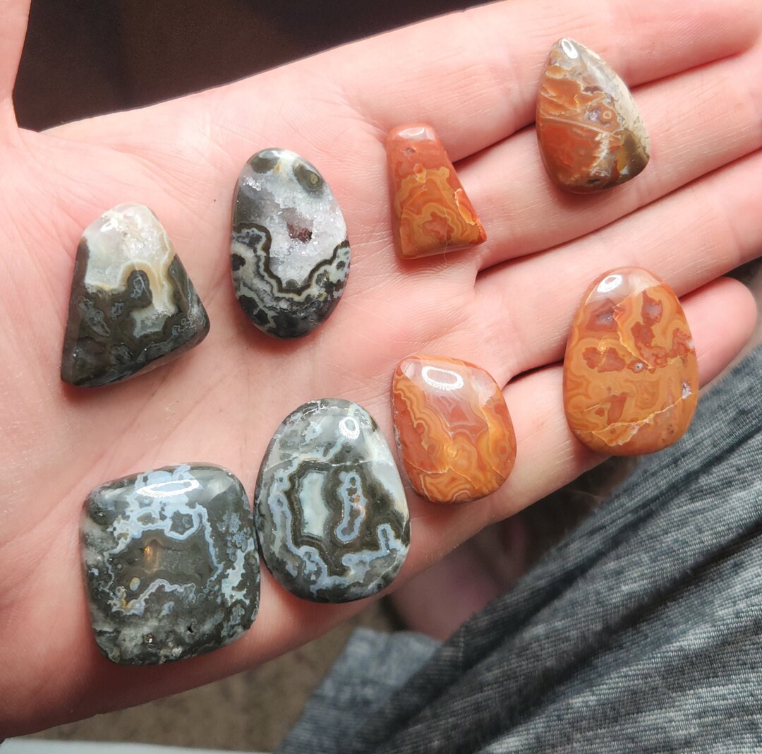 TK Montana Pryor Mountains Dryhead/bear Canyon Agate Set - Etsy