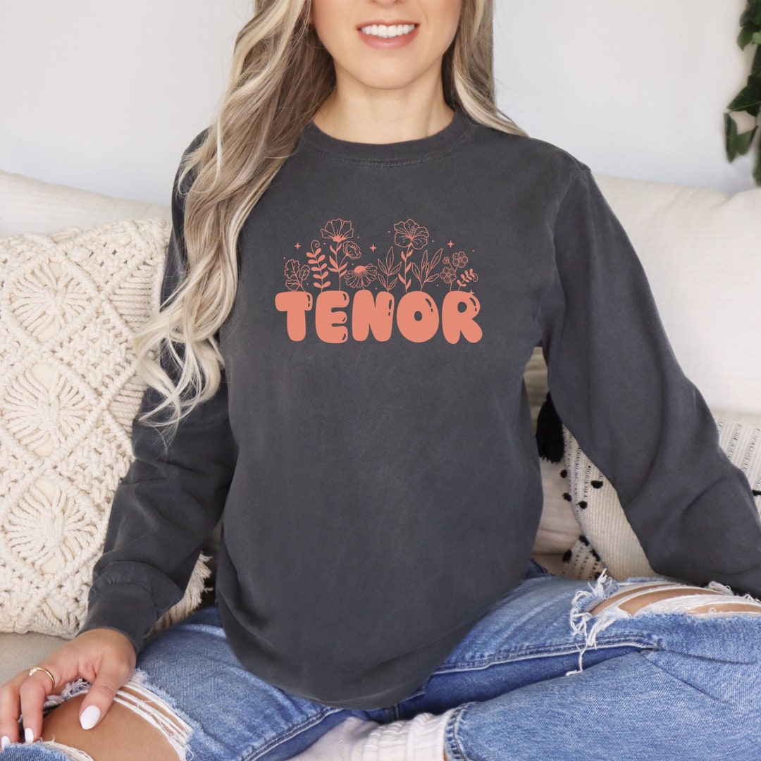 Spring Floral Cute Retro Tenor Shirt, Barbershop Singer, Barbershop ...