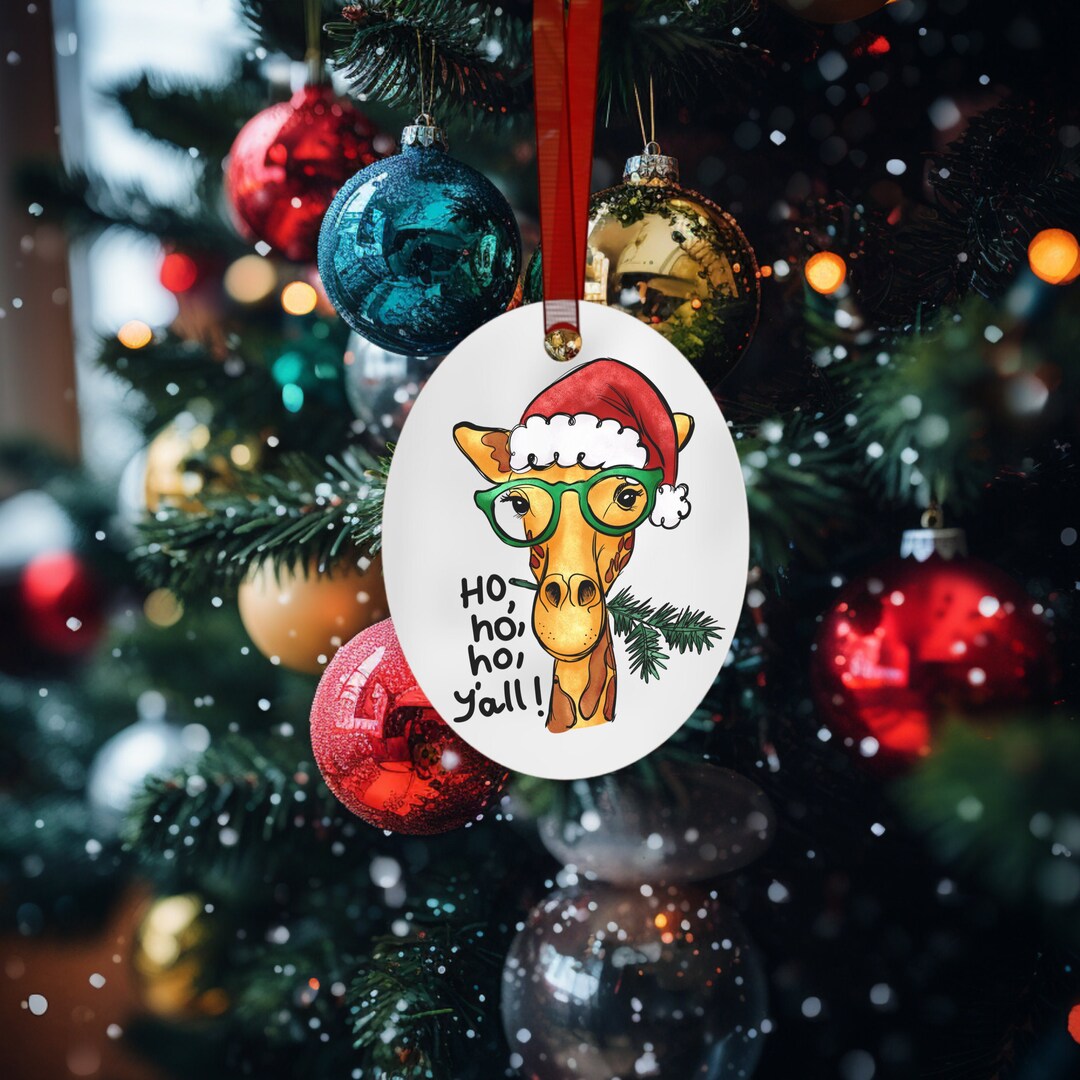 Cute Giraffe Ornament, Giraffe Lover Gift, Giraffe Lover Ornament ...