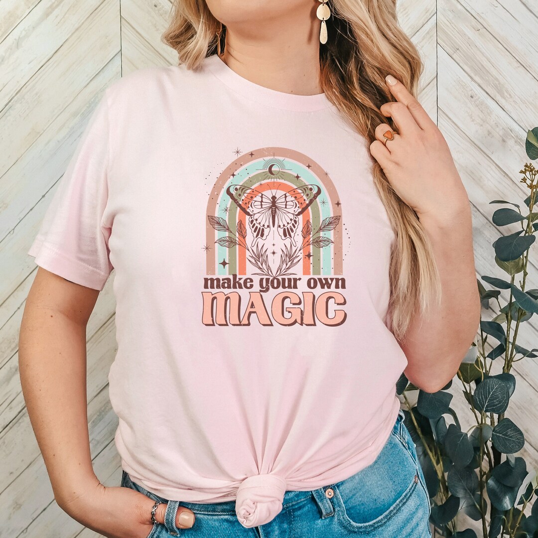 Make Your Own Magic Shirt, Boho Rainbow Magic Shirt, Boho Magic Shirt ...