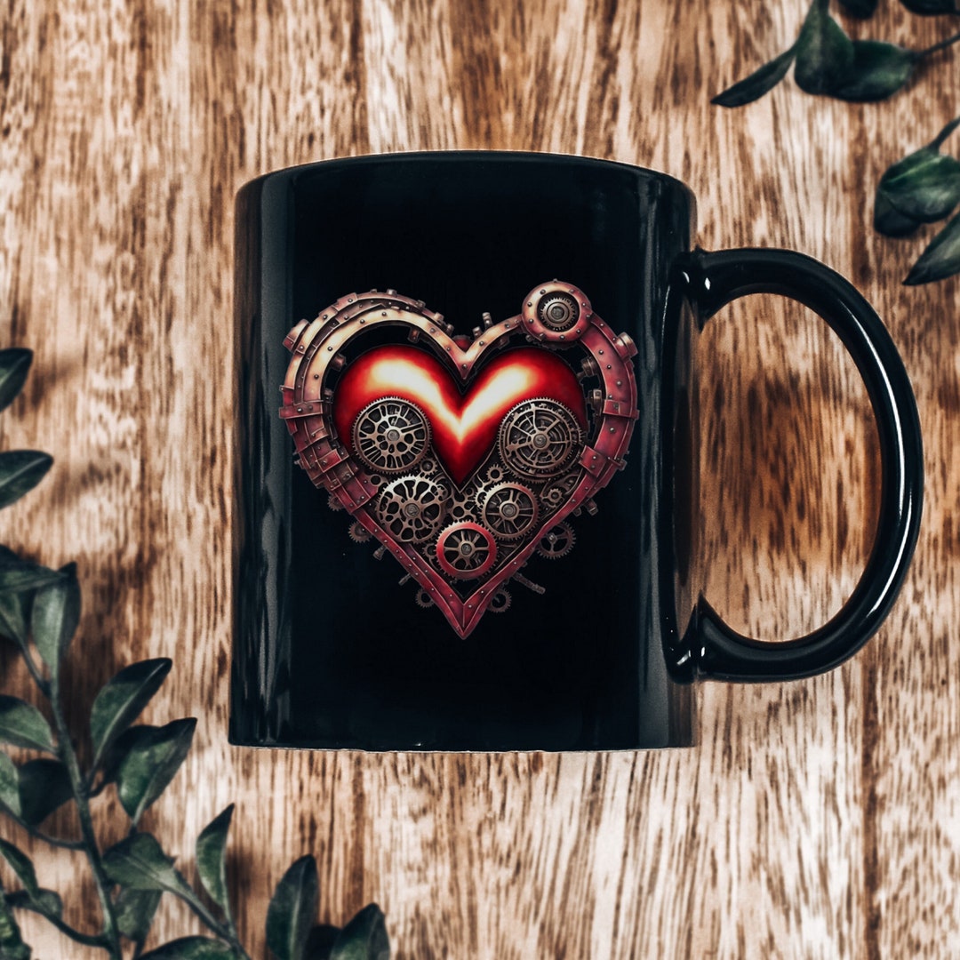 Steampunk Heart, Steampunk Gift, Steampunk Valentine’s Day, Valentine’s ...