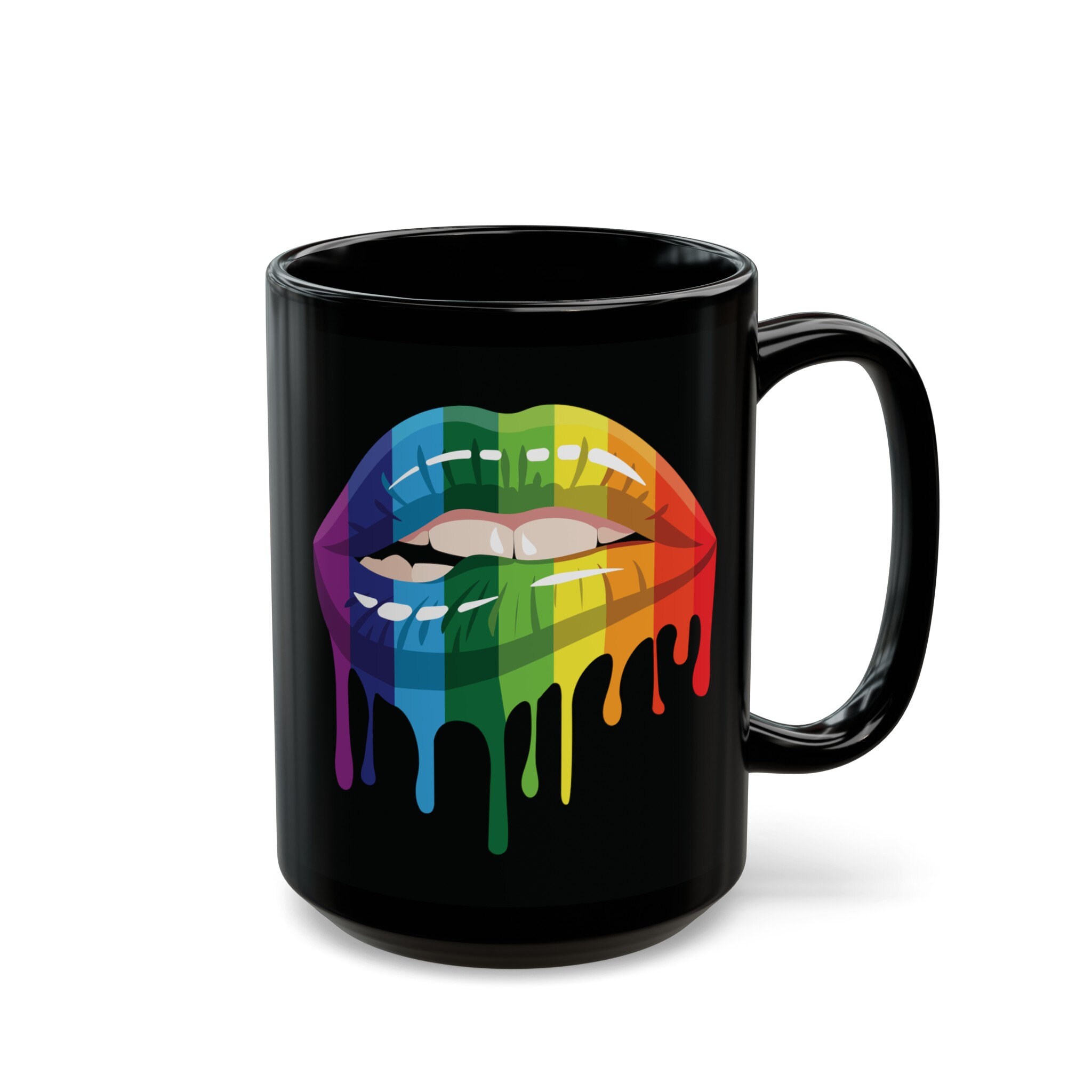 PRIDE Lips Mug, Pride Month, Celebrate Pride Month, Pride Gifts, Cute ...