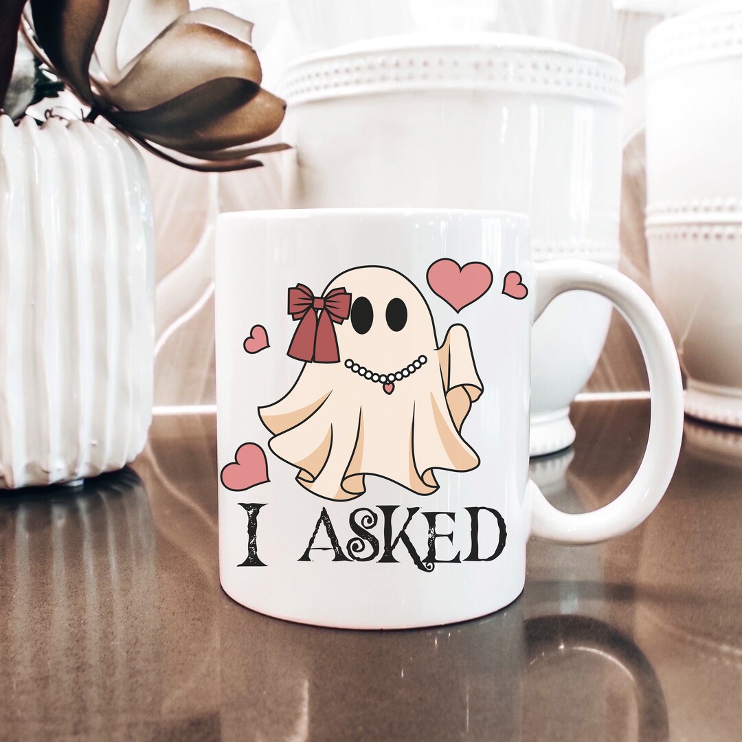 Cute Ghost Engagement Mug, Engagement, Engagement Gift, Engaged ...