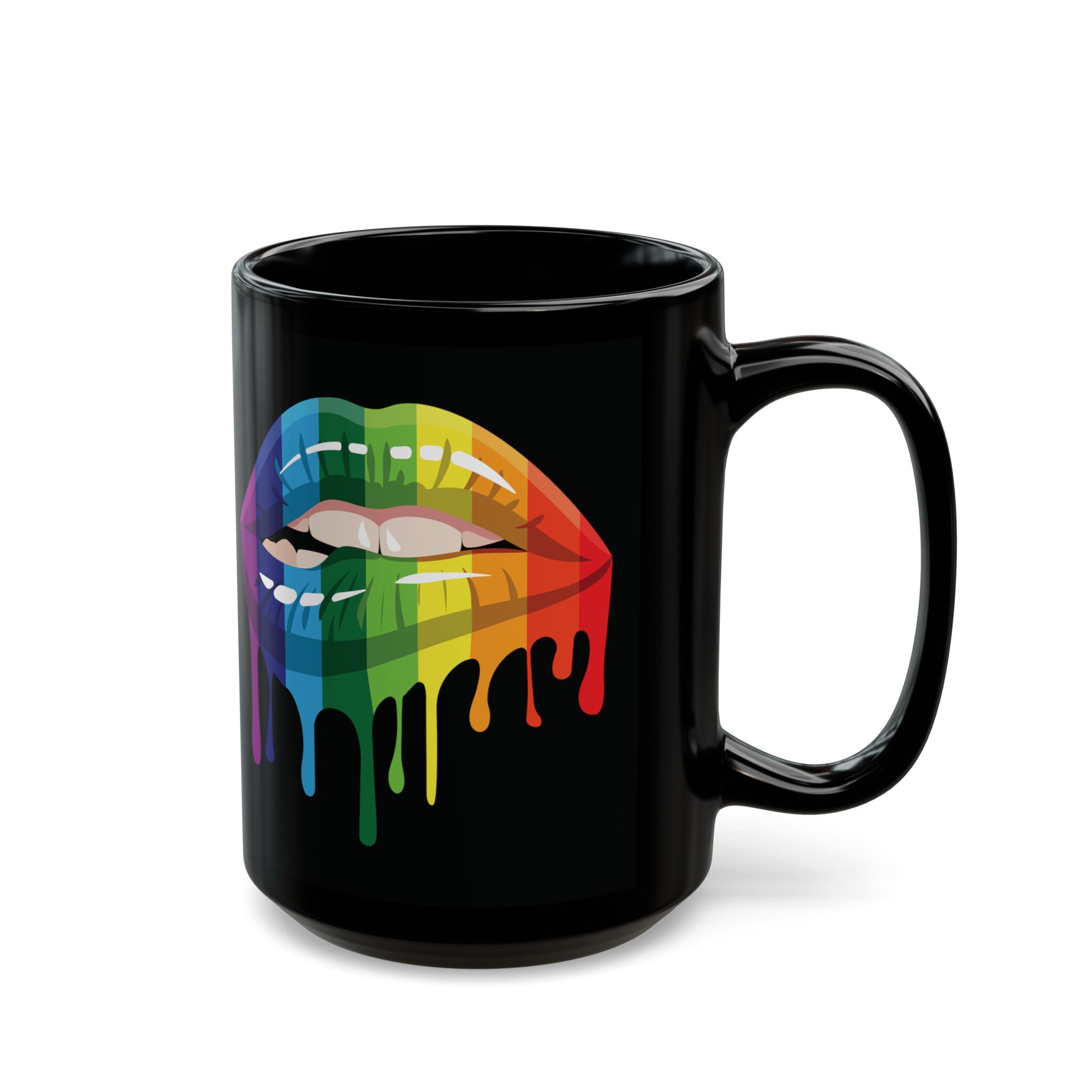PRIDE Lips Mug, Pride Month, Celebrate Pride Month, Pride Gifts, Cute ...