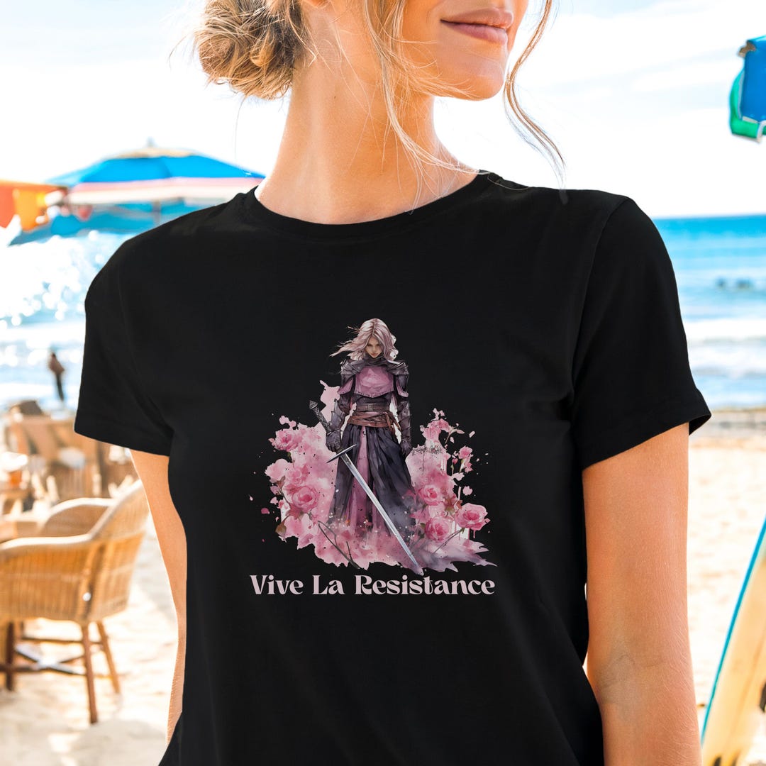 Resistance Gamer Tee, Political Feminist Shirt, Unisex Jersey Short ...