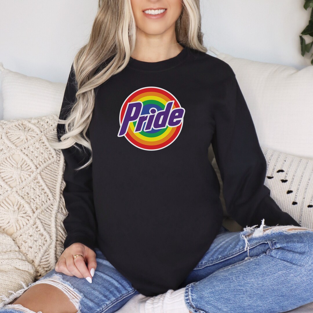 PRIDE Logo Shirt, Pride Shirt, Pride Gifts, Pride Month, Celebrate ...