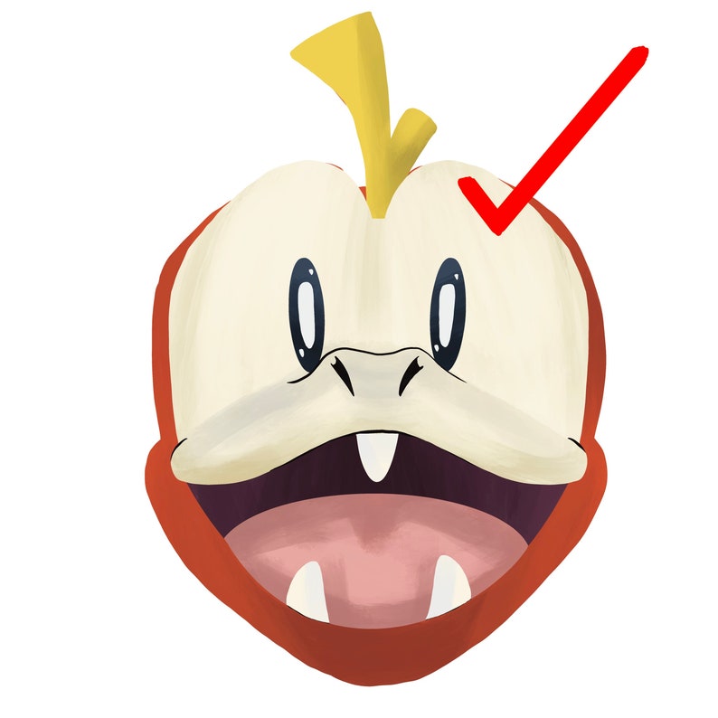 Pokémon Fuecoco Sticker - Etsy