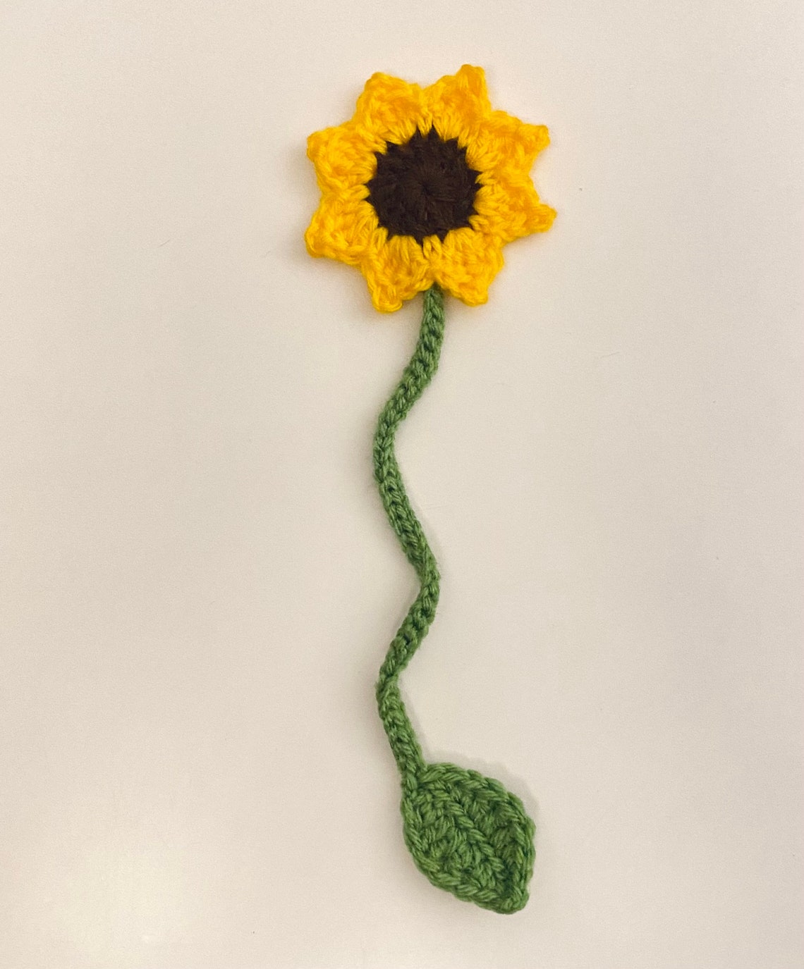 Crochet Daisy & Sunflower Bookmark Pattern (PDF Pattern) - Etsy