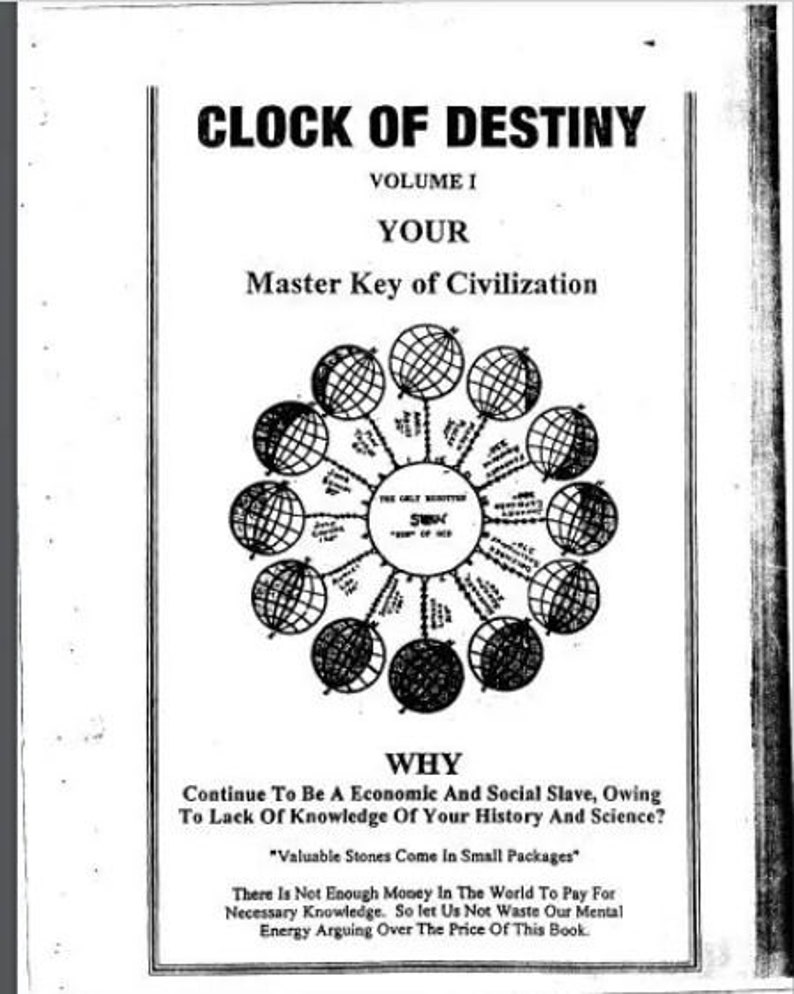 Clock of Destiny Vol. 1 Your Master Key of Civilization C. M. Bey PDF ...