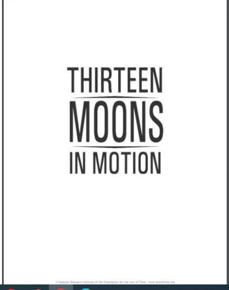 Thirteen Moons in Motion PDF: Lunar Calendar With Indigenous Wisdom ...