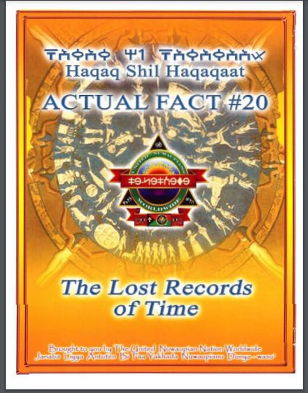 The Lost Record of Time by Dr Malachi Z York Time Consciousness ...