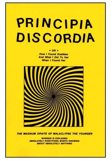 Principia Discordia by Greg Hill Counter Culture Classic Chaos ...