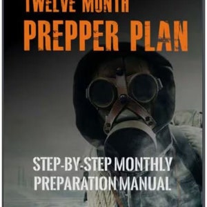 Twelve-month Prepper Plan by Dr. Prepper: Survival Guide, Disaster ...