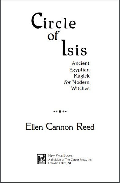 Circle of Isis Ancient Egyptian Magick for Modern Witches by - Etsy
