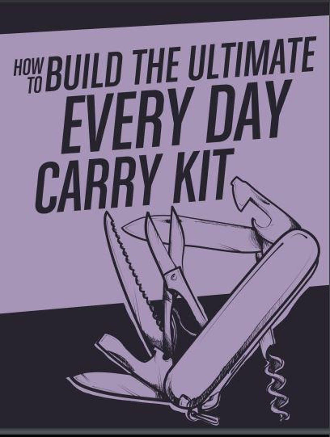 How to Build the Ultimate Every Day Carry Kit PDF - Etsy