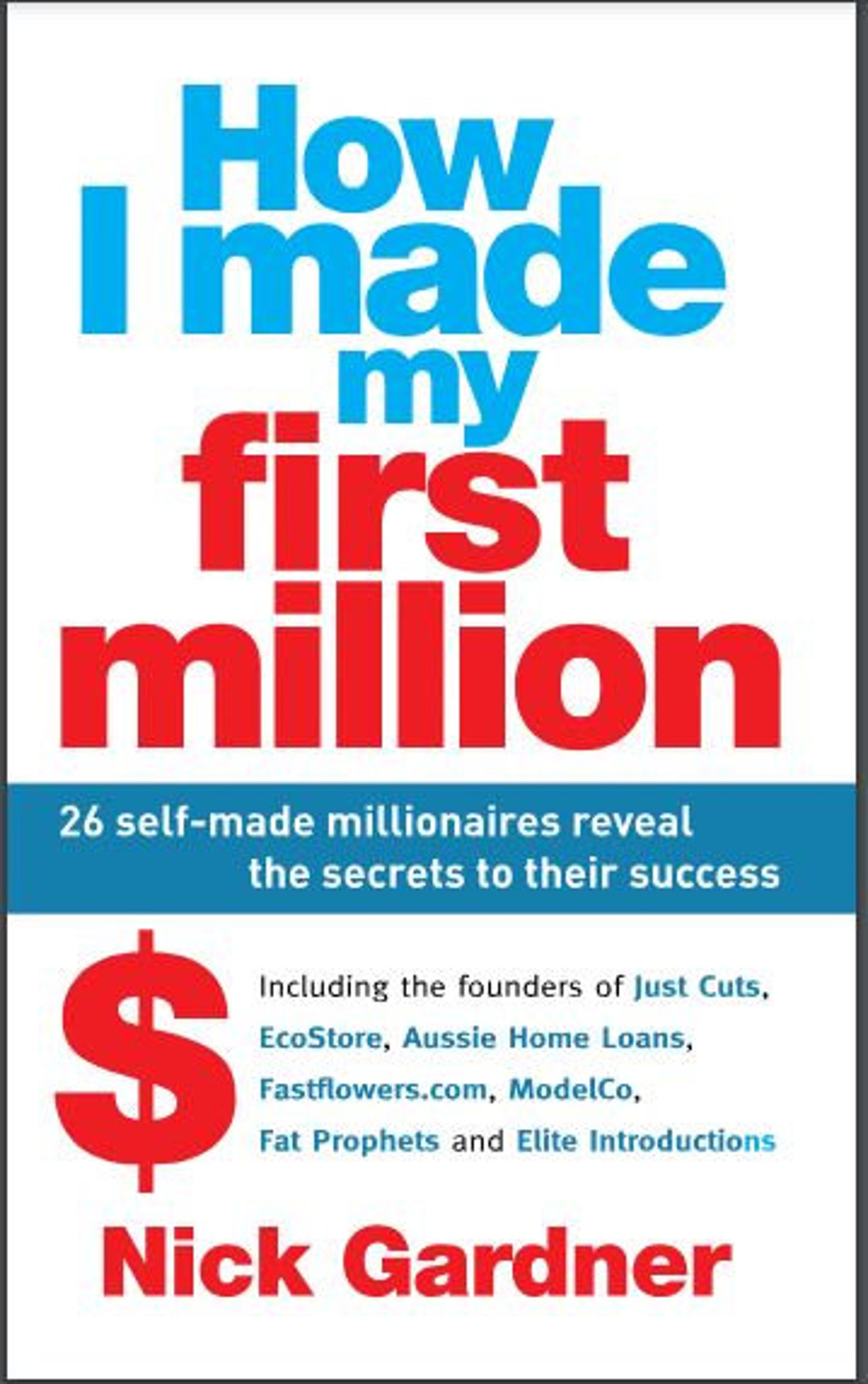 How I Made My First Million by Nick Gardner PDF - Etsy