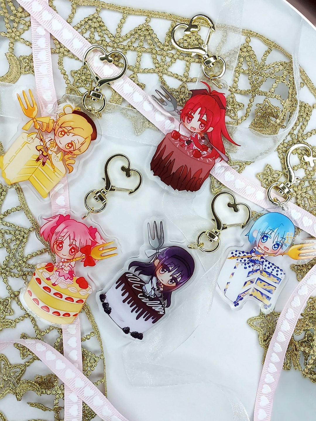 Magic Madoka | Double-sided 2.5" Acrylic Keychains - Etsy