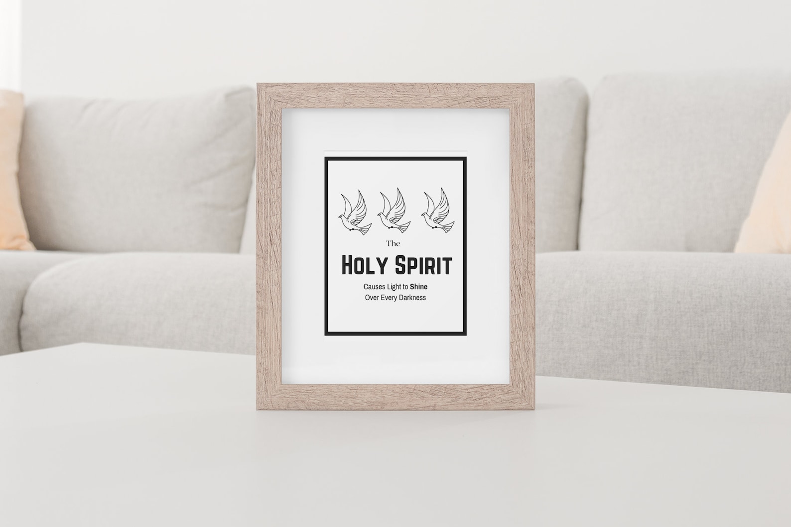 HOLY SPIRIT Printable Bible Verse Christian Wall Art Decor - Etsy