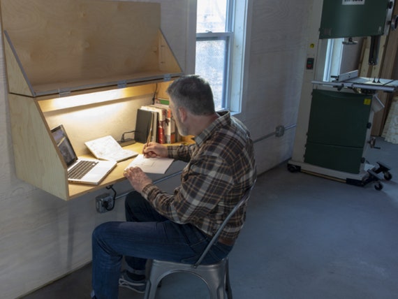 Wall Mounted Drafting Table Plans