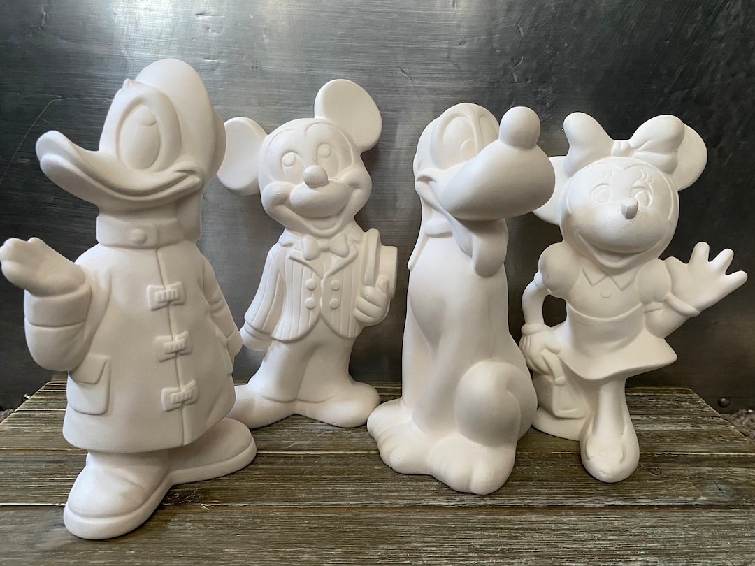Assorted Disney Figures Bisque Ceramic - Etsy