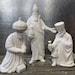Large Duncan Nativity Scene Bisque Ceramic - Etsy