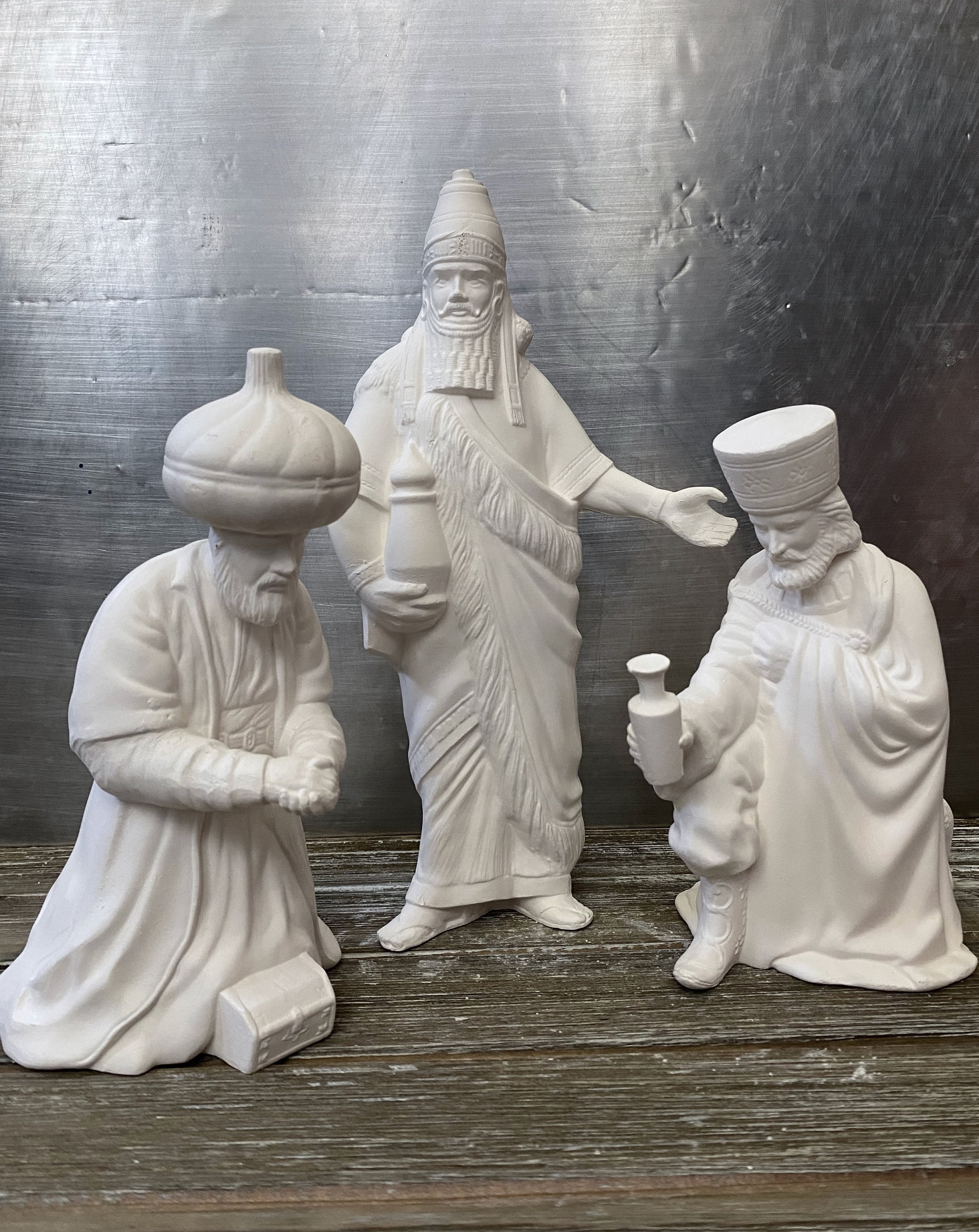 Large Duncan Nativity Scene Bisque Ceramic - Etsy