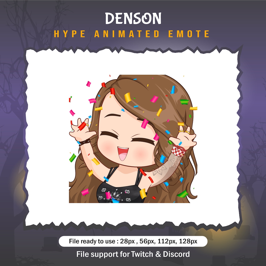 Denson Dead by Daylight Hype Emotes / DBD Twitch Emote - Etsy
