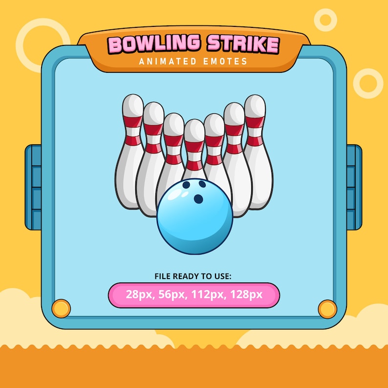 Bowling Strike Animated Emotes | Twitch Emotes | Kick Emotes | Emoji ...
