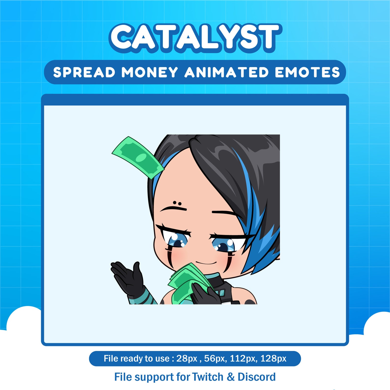 Catalyst Apex Legends Spread Money Emote for Twitch | Apex Animated ...