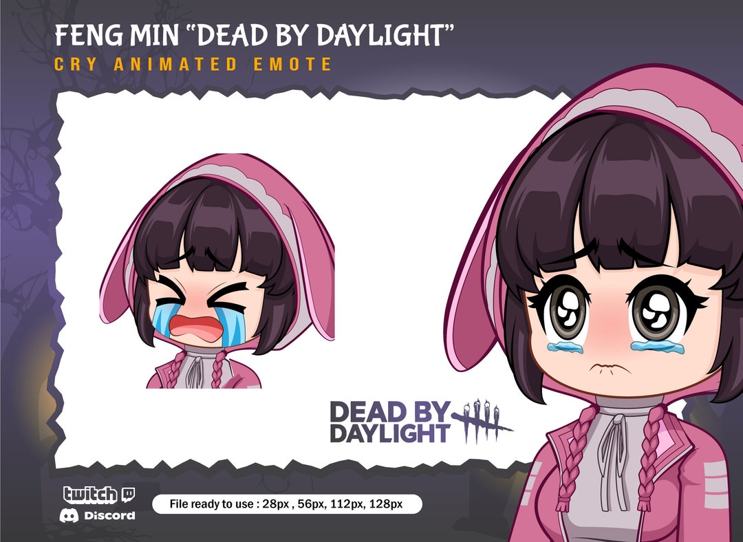 Feng Min Dead by Daylight Cry Emote / DBD Twitch Emote - Etsy