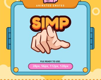 Animated Simp Bucks Emote, Twitch, Discord (digital Download) - Etsy