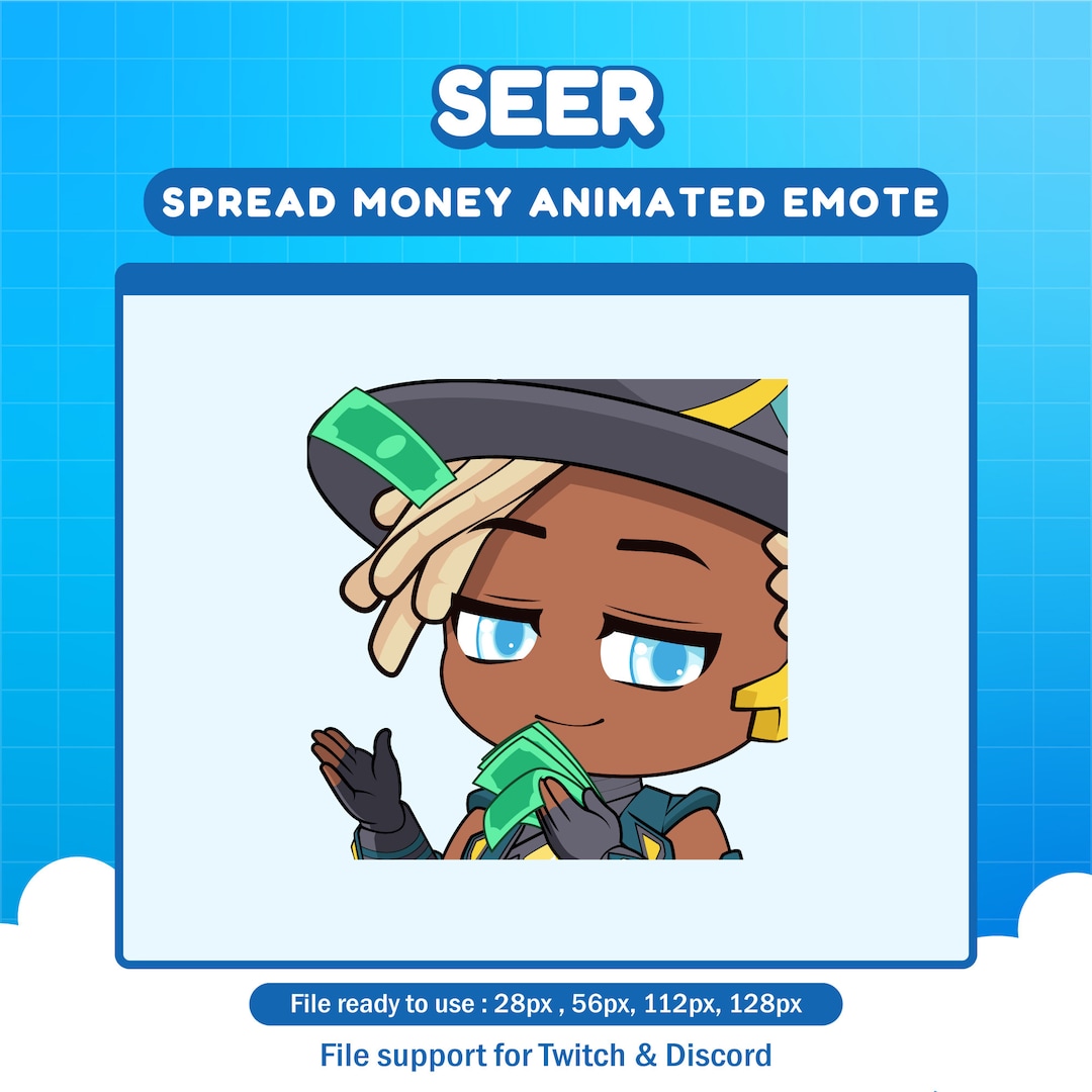 Seer Apex Legends Spread Money Emote for Twitch | Apex Animated Emotes ...