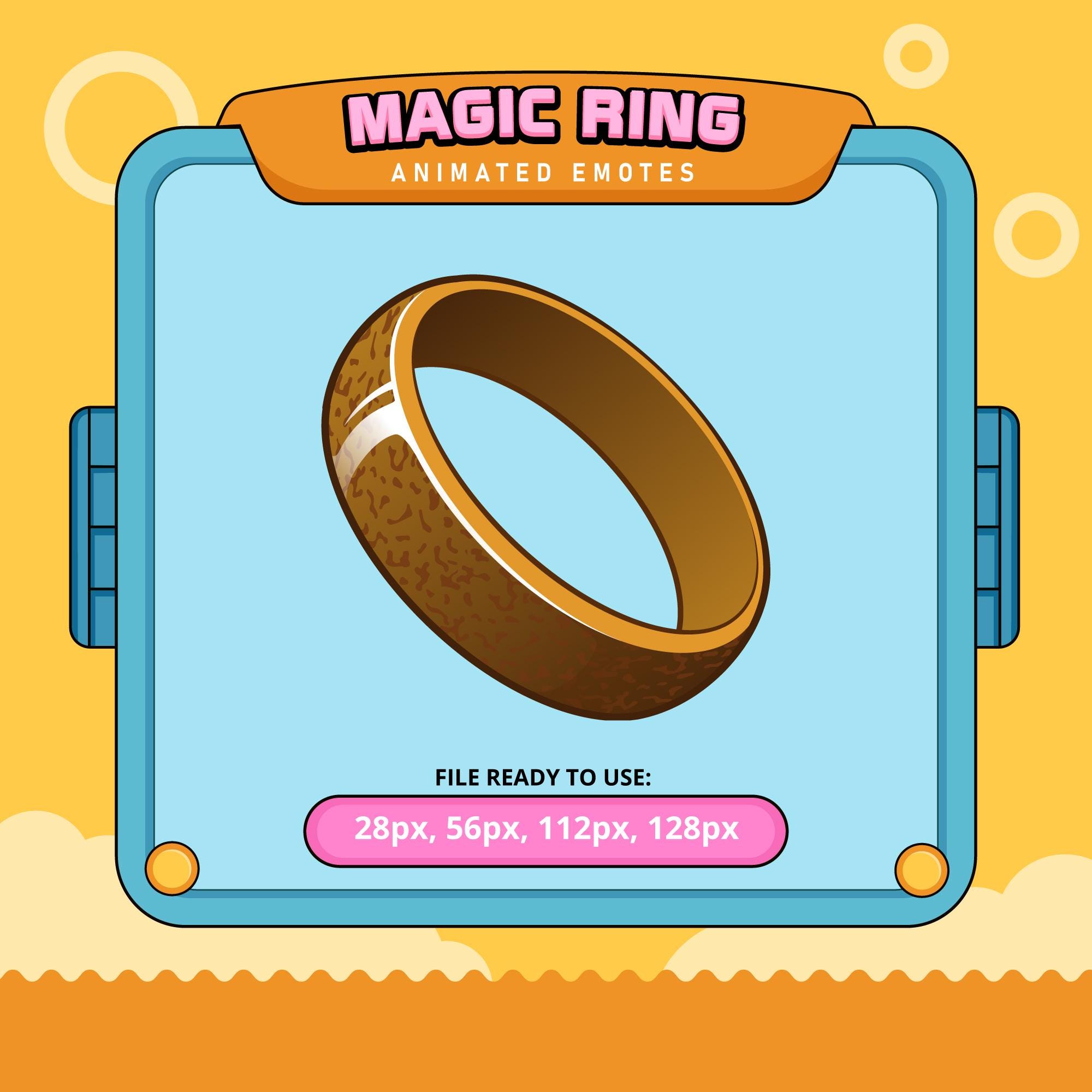 Magic Ring Animated Emotes | Twitch Emotes | Kick Emotes | Emoji ...