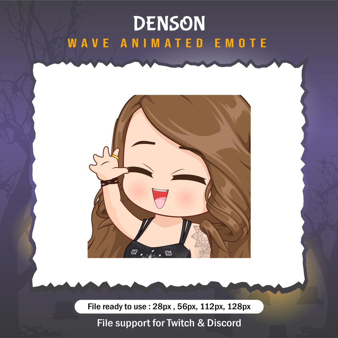 Denson Dead by Daylight Wave Emotes / DBD Twitch Emote - Etsy