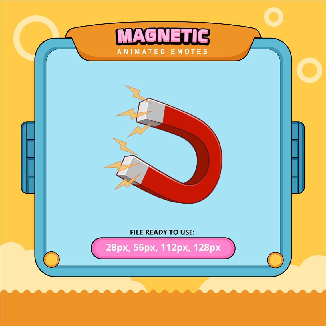 Magnetic Animated Emotes | Twitch Emotes | Kick Emotes | Emoji Discord ...
