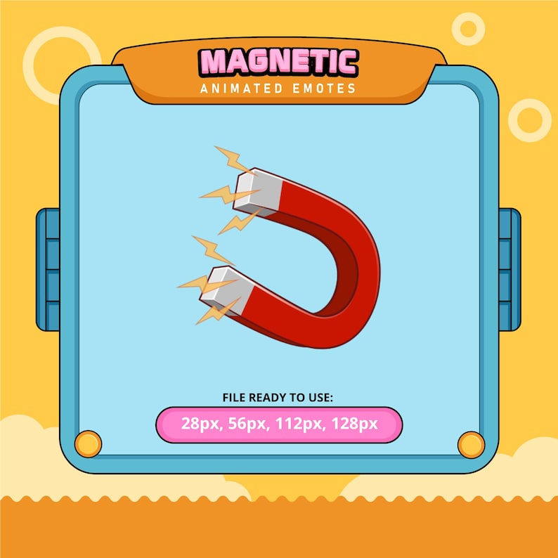 Magnetic Animated Emotes | Twitch Emotes | Kick Emotes | Emoji Discord ...