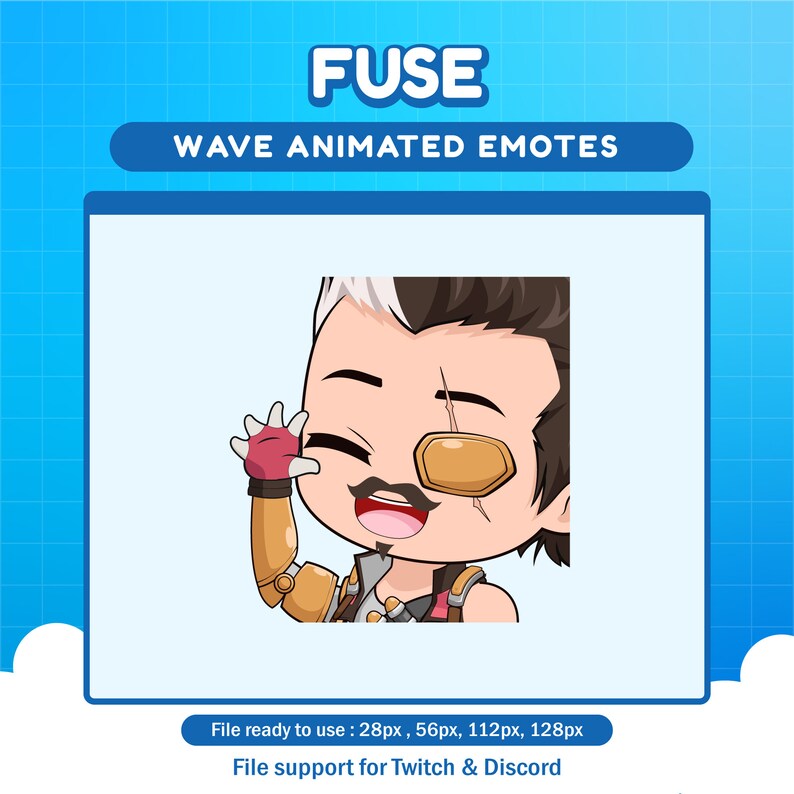 Fuse Apex Legends Wave Emote for Twitch | Apex Animated Emotes - Etsy